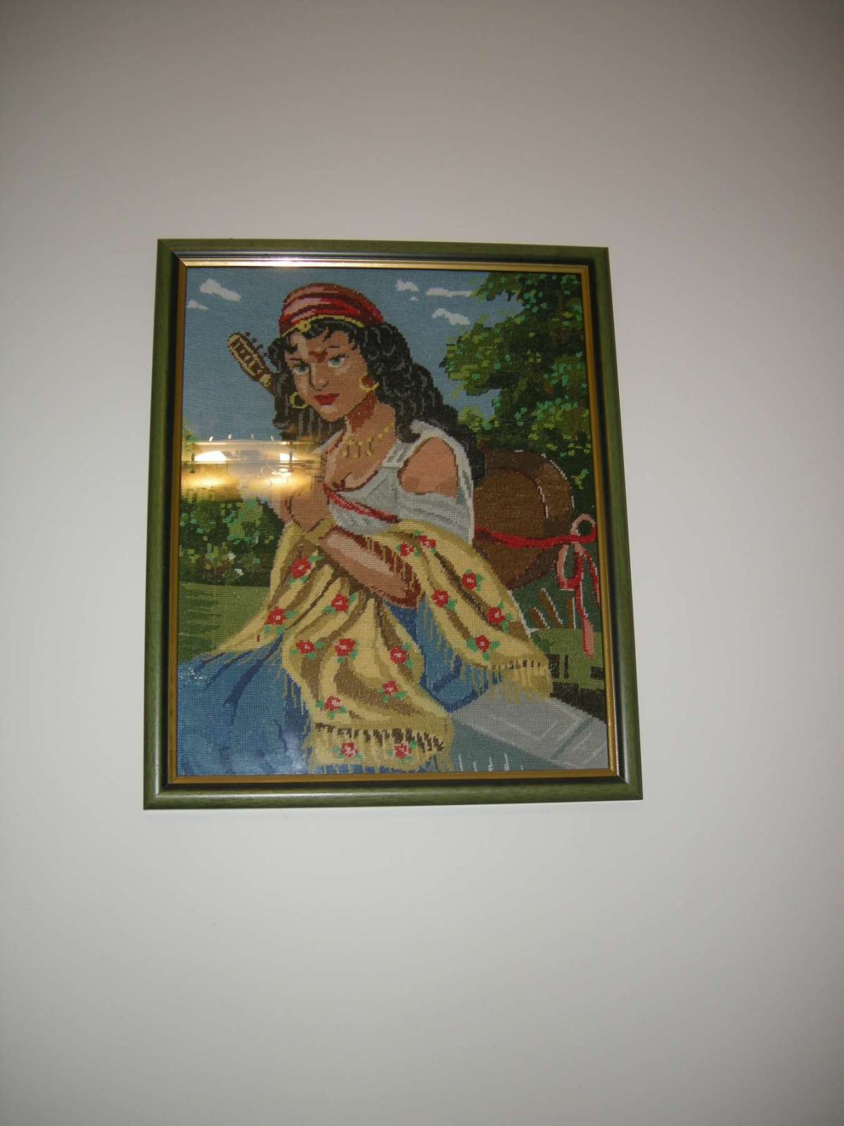 Viler - Goblen - Ciganka sa gitarom (40x30)