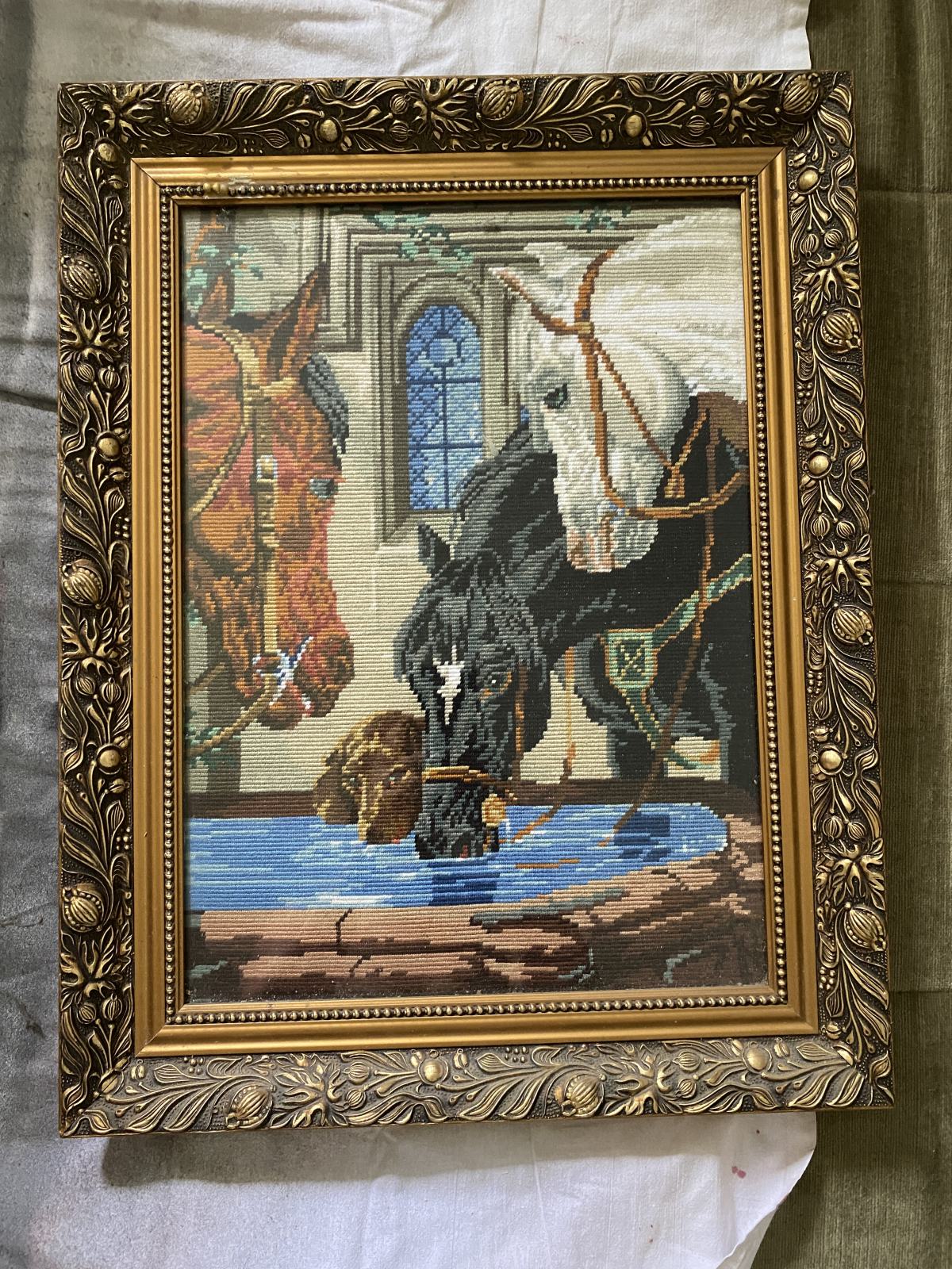 Vilerov goblen konji