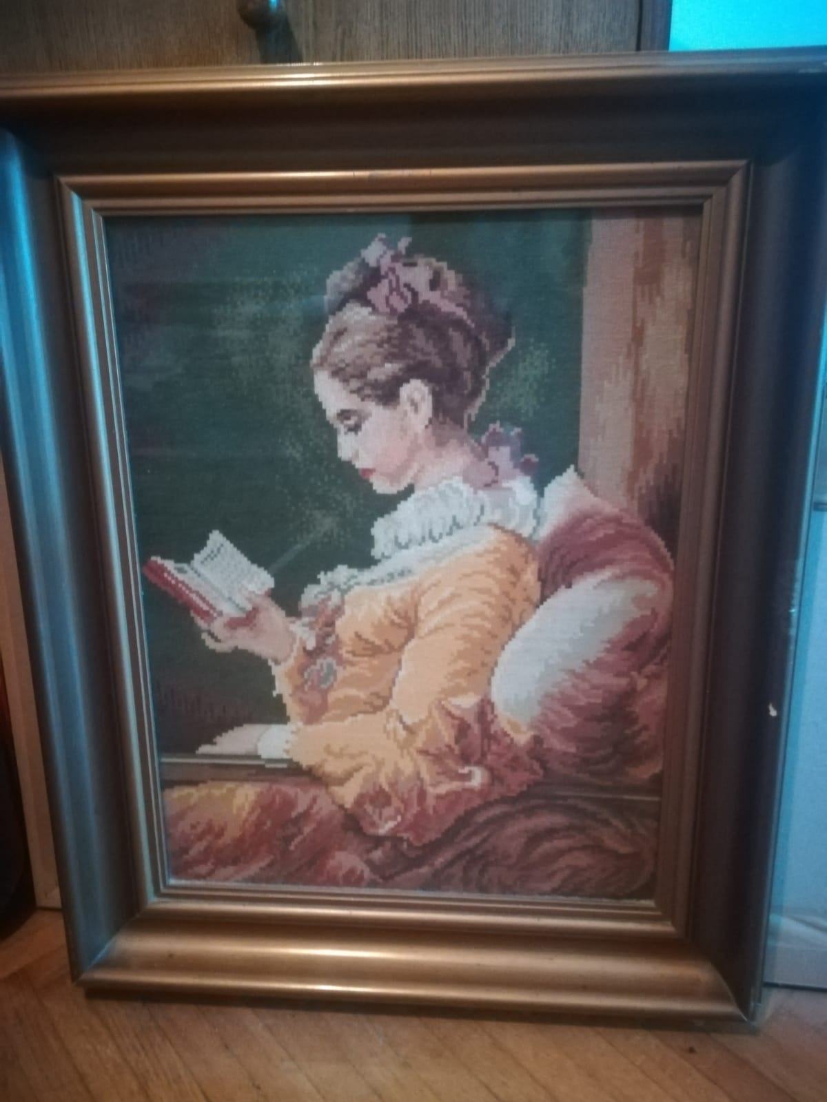 Wiehler goblen Žena s knjigom