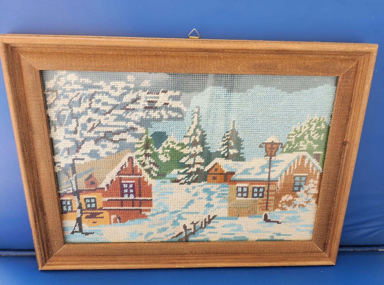 ZIMA - GOBLEN U DRVENOM OKVIRU