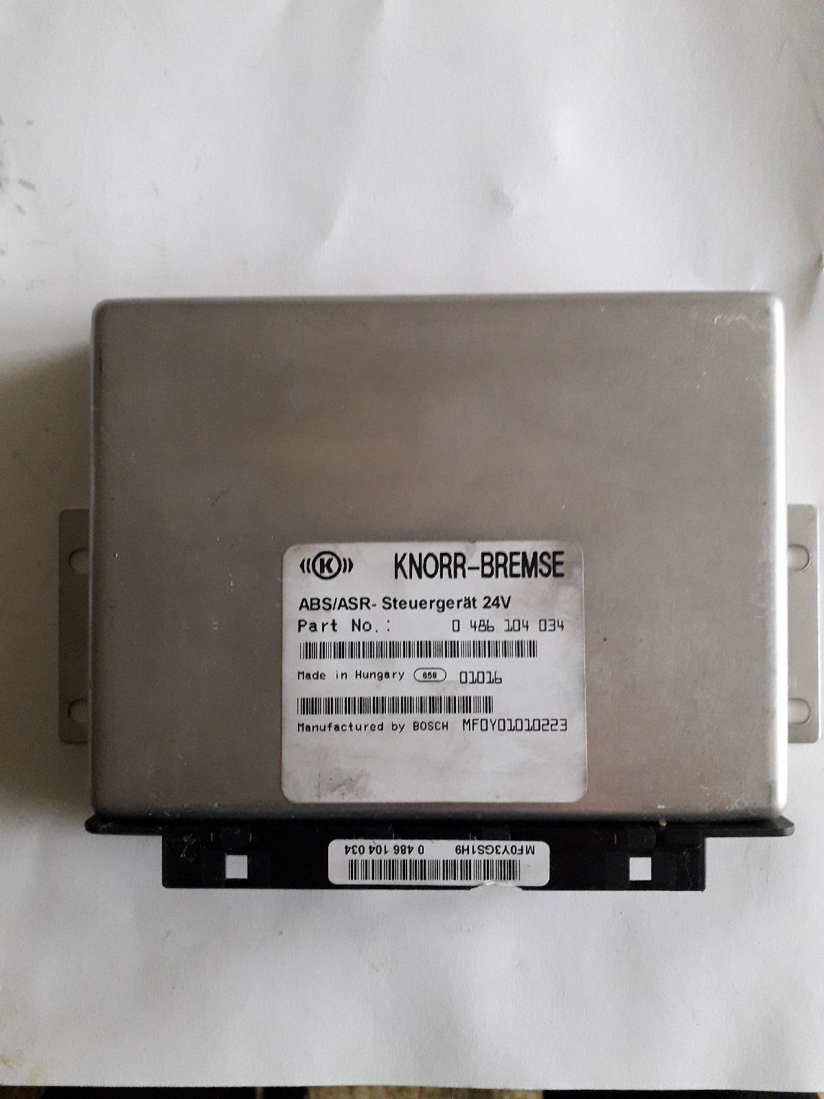 ABS/ASR KNORR BREMSE