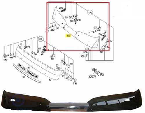Blenda - MB ACTROS - MP3 -niska kabina