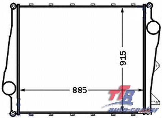 Hladnjak zraka - VOLVO FH/FE 240-610