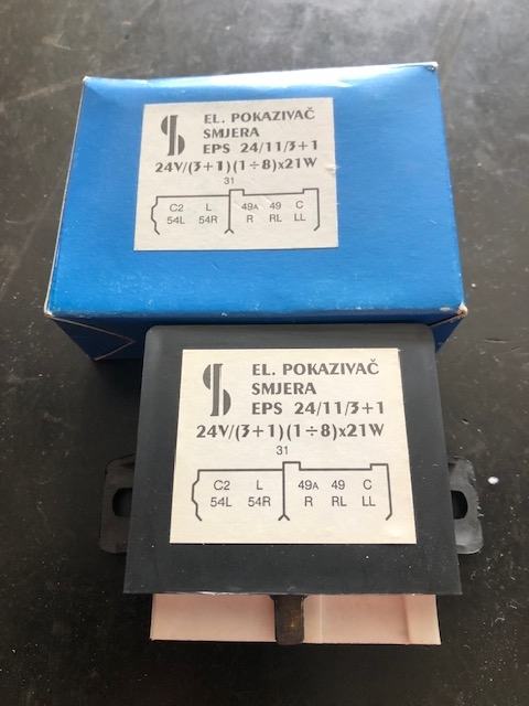 RELEJ ŽMIGAVCA 24V 11 izvoda