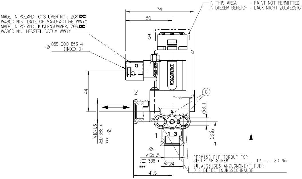SOLENOIDNI VENTIL WABCO