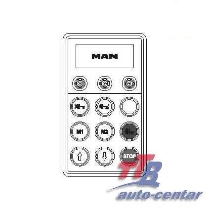 Upravljač ECAS 4460561390 - MAN TGA