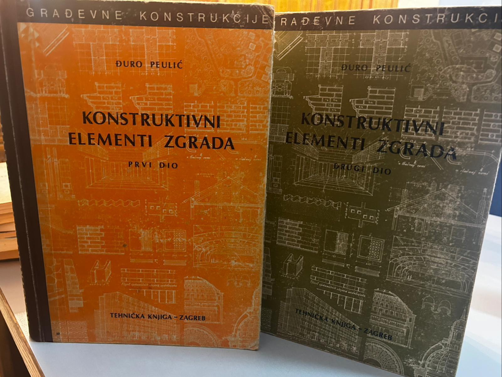 Knjige - Konstruktivni elementi zgrada 1 i 2