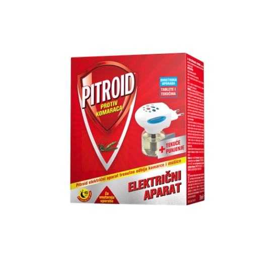 EL. APARAT PITROID + tekuće punjenje