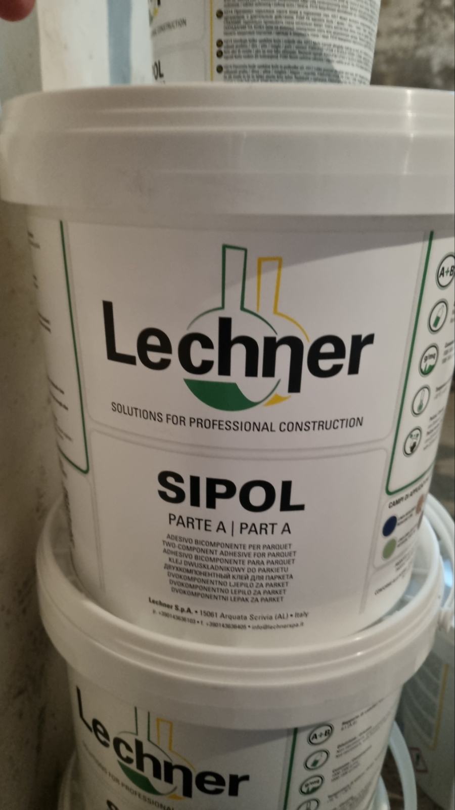 Lechner SIPOL ljepilo za parket A+B