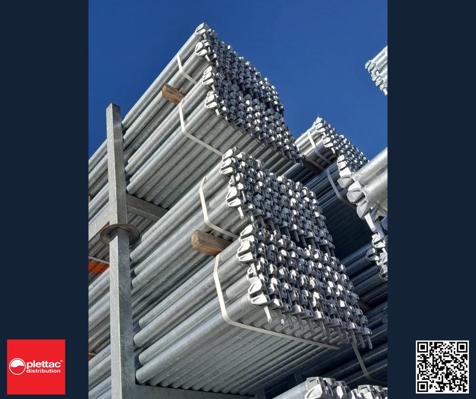 Skela, Građevinske modularne skele colovne 2000m2, zavarene platforme