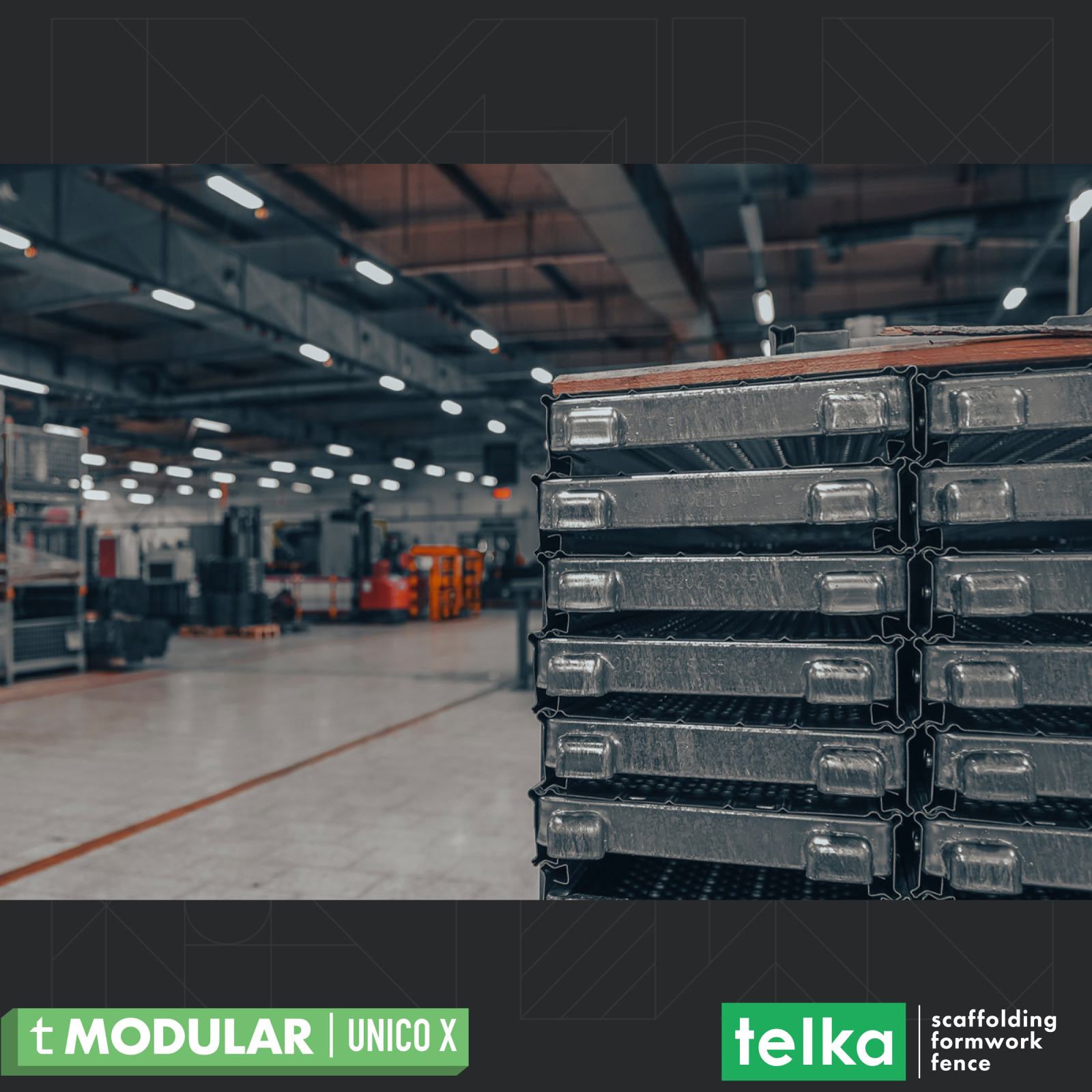 TELKA - Modularna skela tMODULAR UNICO_X – 313m²