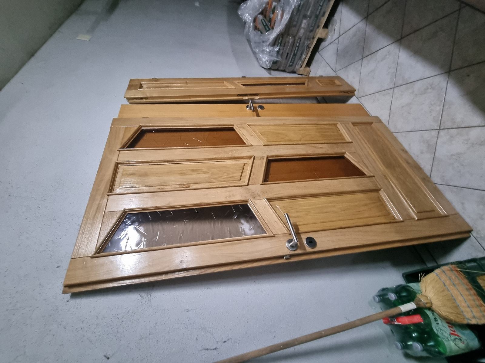 Drvena dupla hrastova vrata