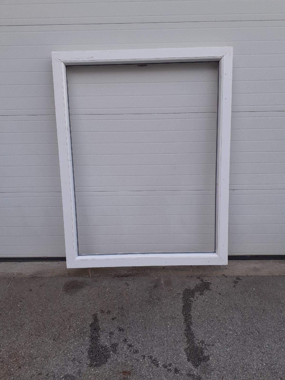 Fiksni PVC okvir prozora bez stakla - 138 × 109 cm