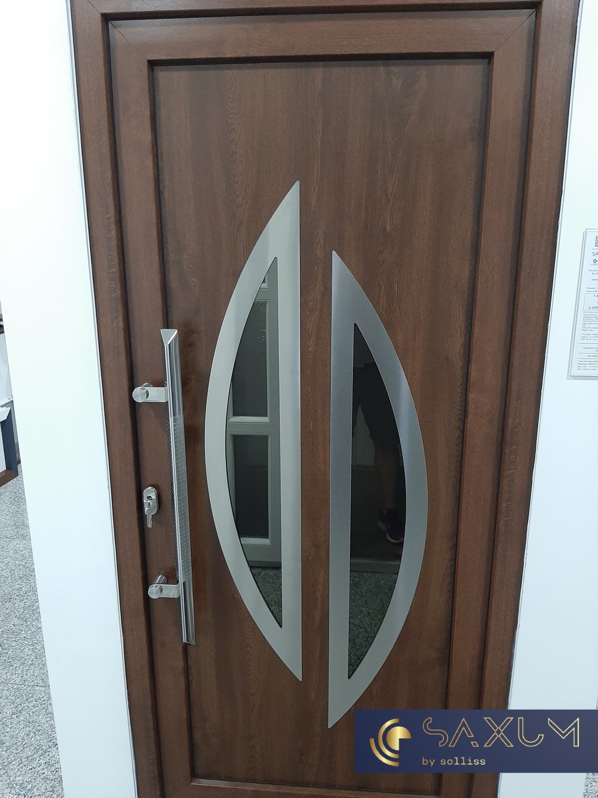 NAJJEFTINIJA PVC ULAZNA VRATA ANTRACIT ORAH HRAST SALAMANDER