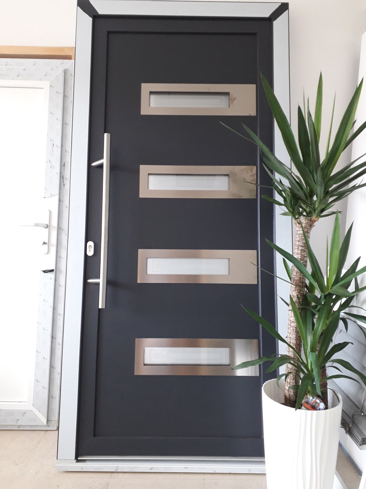 ULAZNA VRATA PVC boja Antracit Bijelo