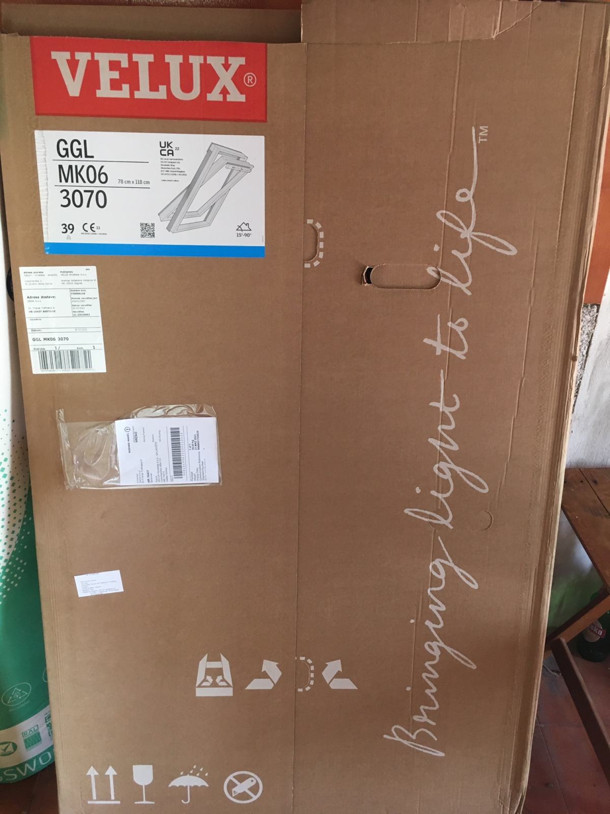 VELUX GGL MK06 3070 krovni prozor 78 x 118 cm