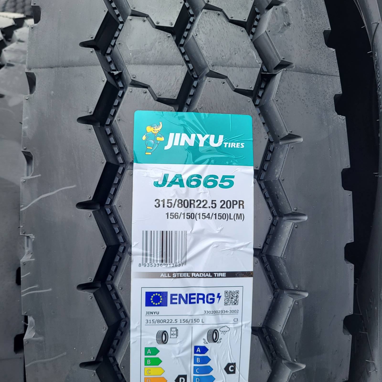 315/80R22.5 JINYU JA665