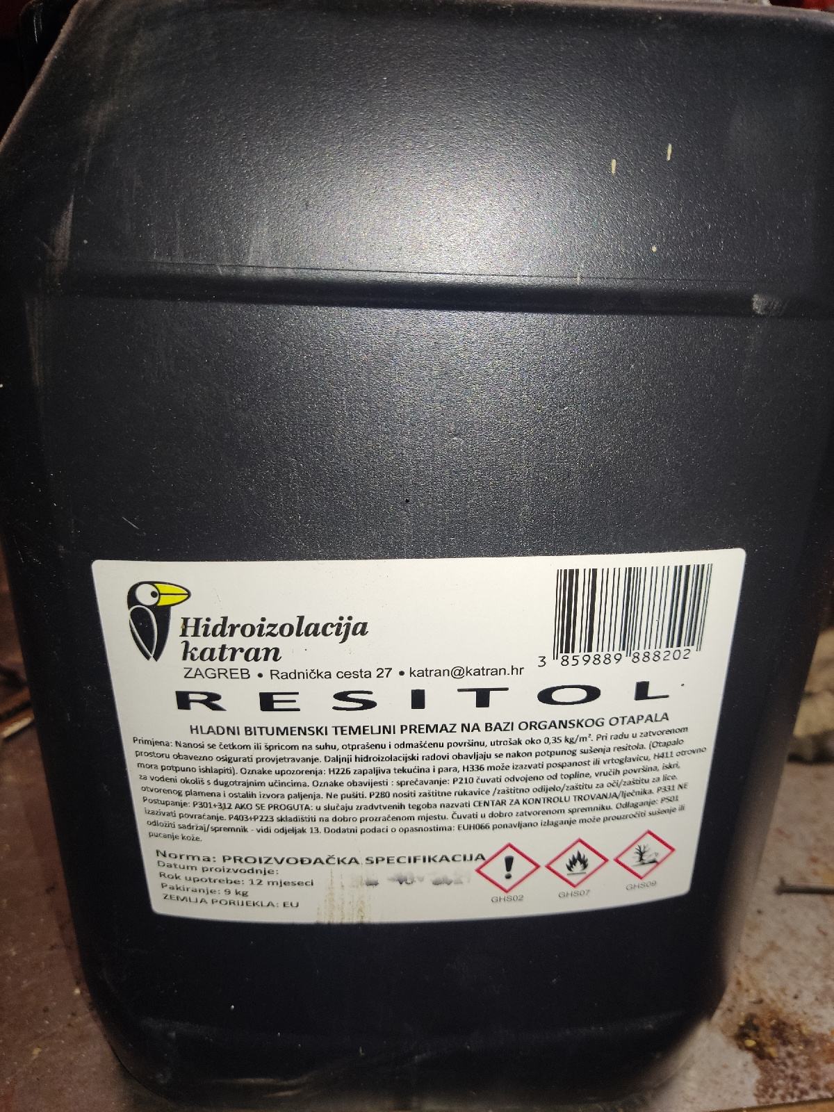 Bitumenska hidroizolacija KATRAN RESITOL
