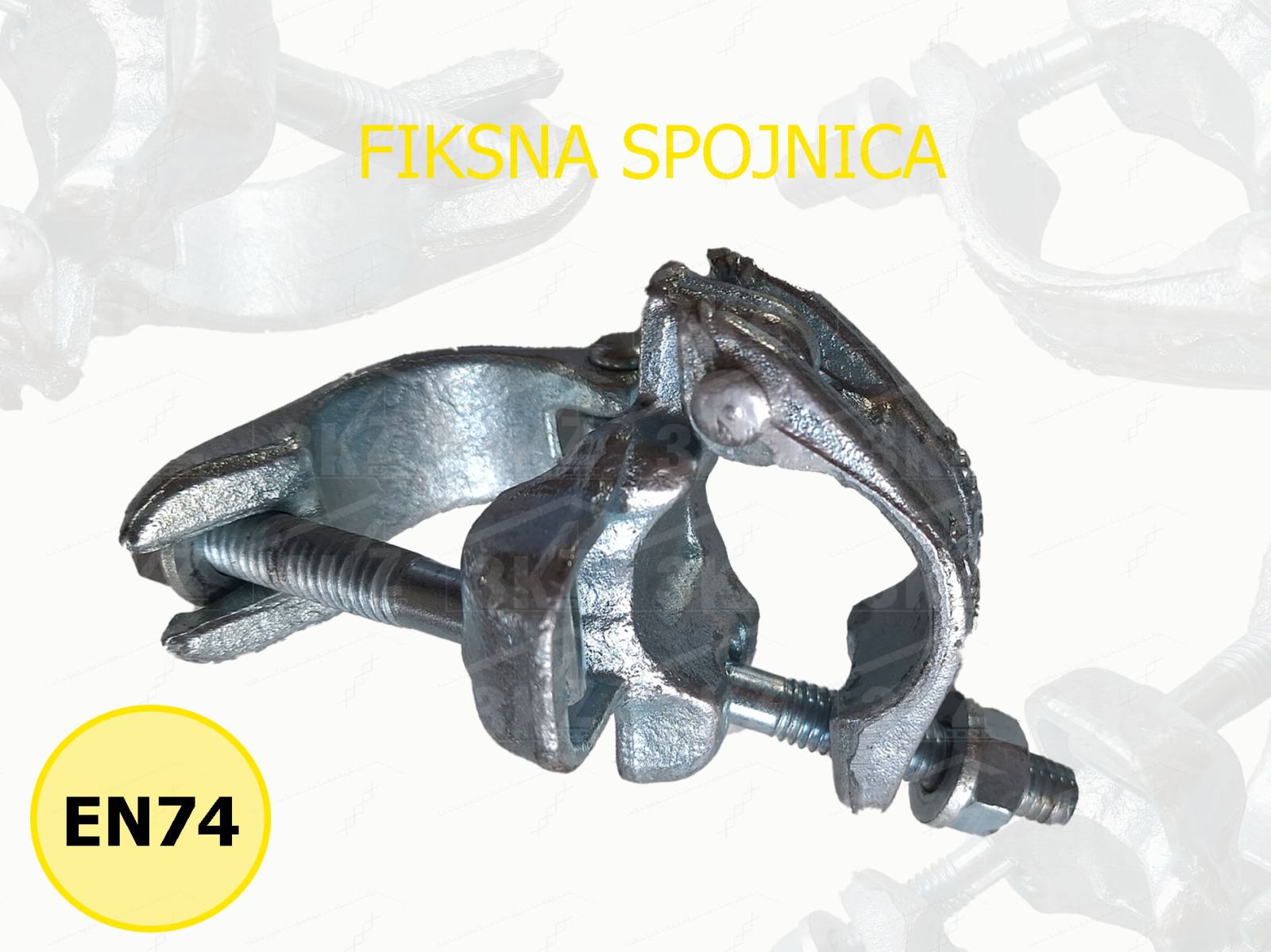 EN74 spojnice fiksne za skelu