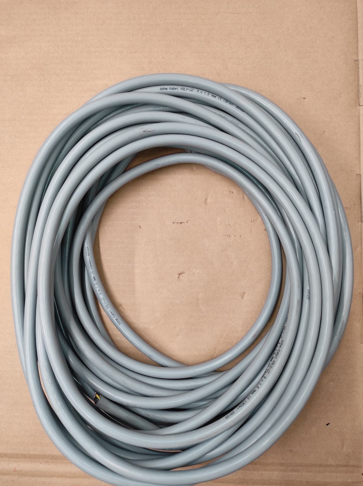 Kabel 9x1,5 / 9G1.5 YSLY-JZ, 20 metara (fleksibilni za 50% cijene)