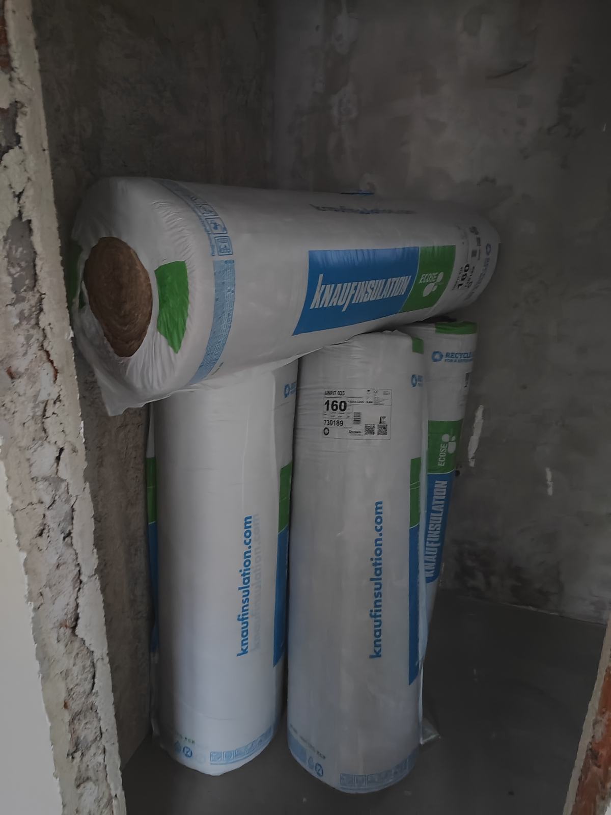 KNAUF INSULATION STAKLENA VUNA 16 CM NATUROL PLUS