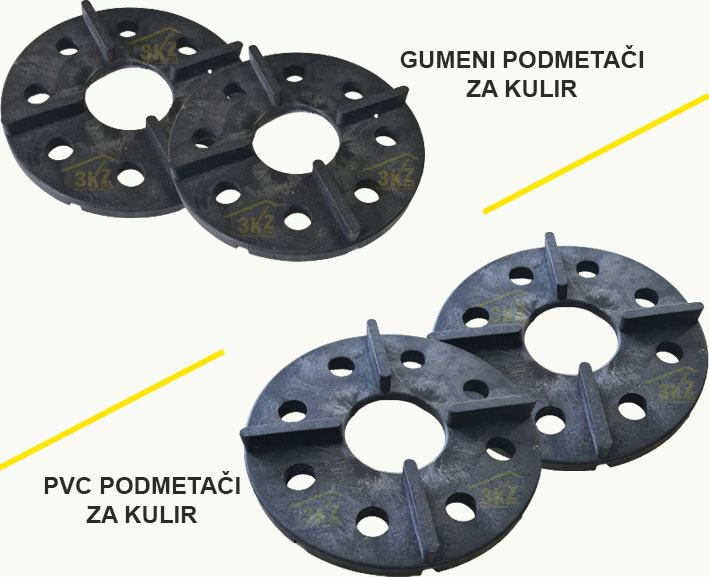 Podloške / podmetači za kulir i betonske ploče