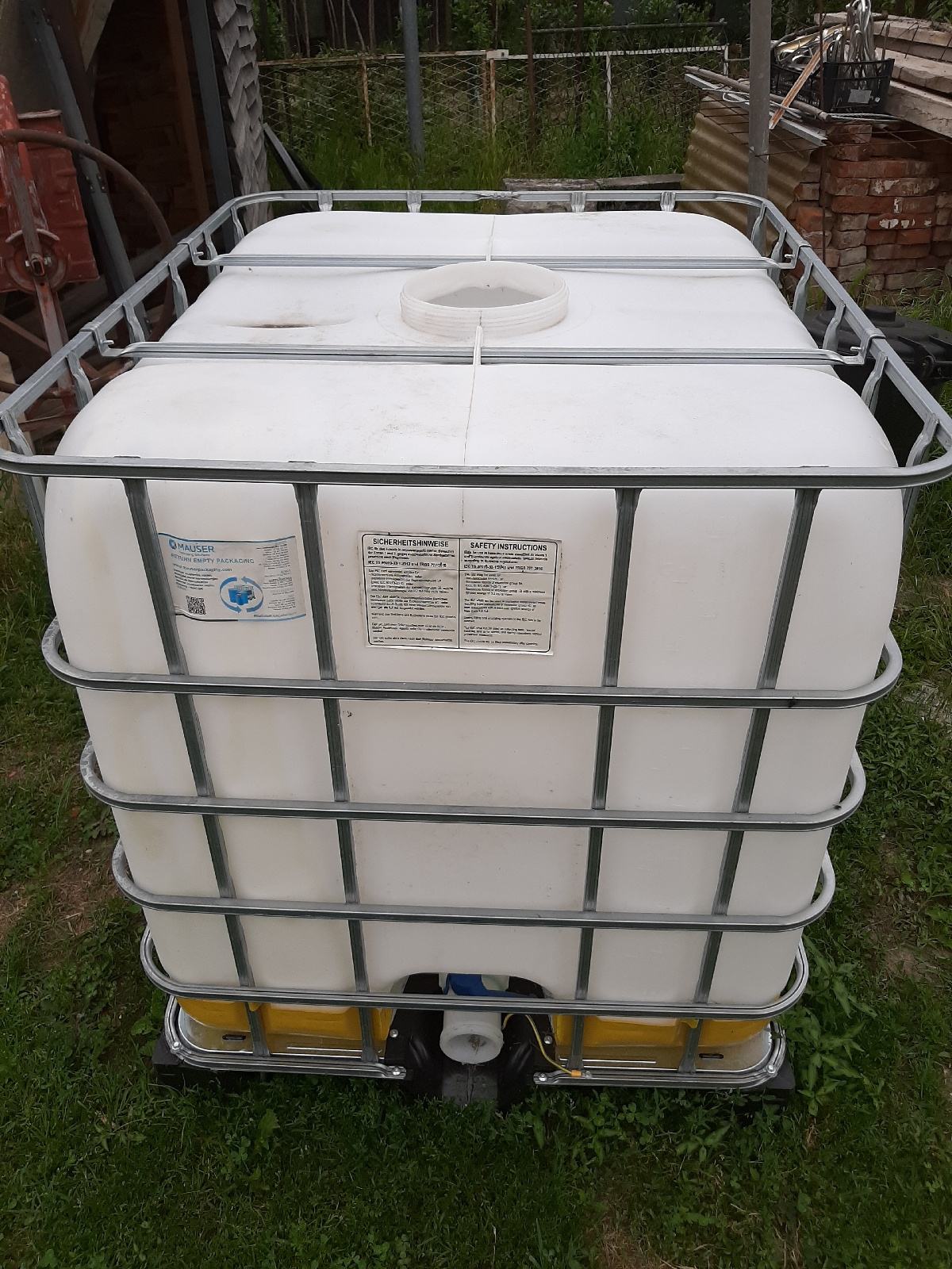 pvc bačva 1000l