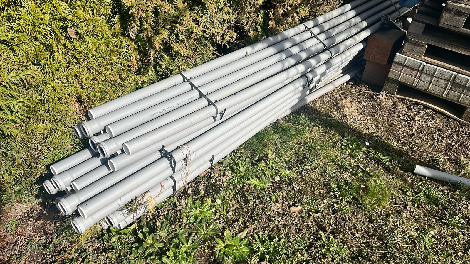 PVC cijevi PP-H PVC Cijev fi 50 L 3 m