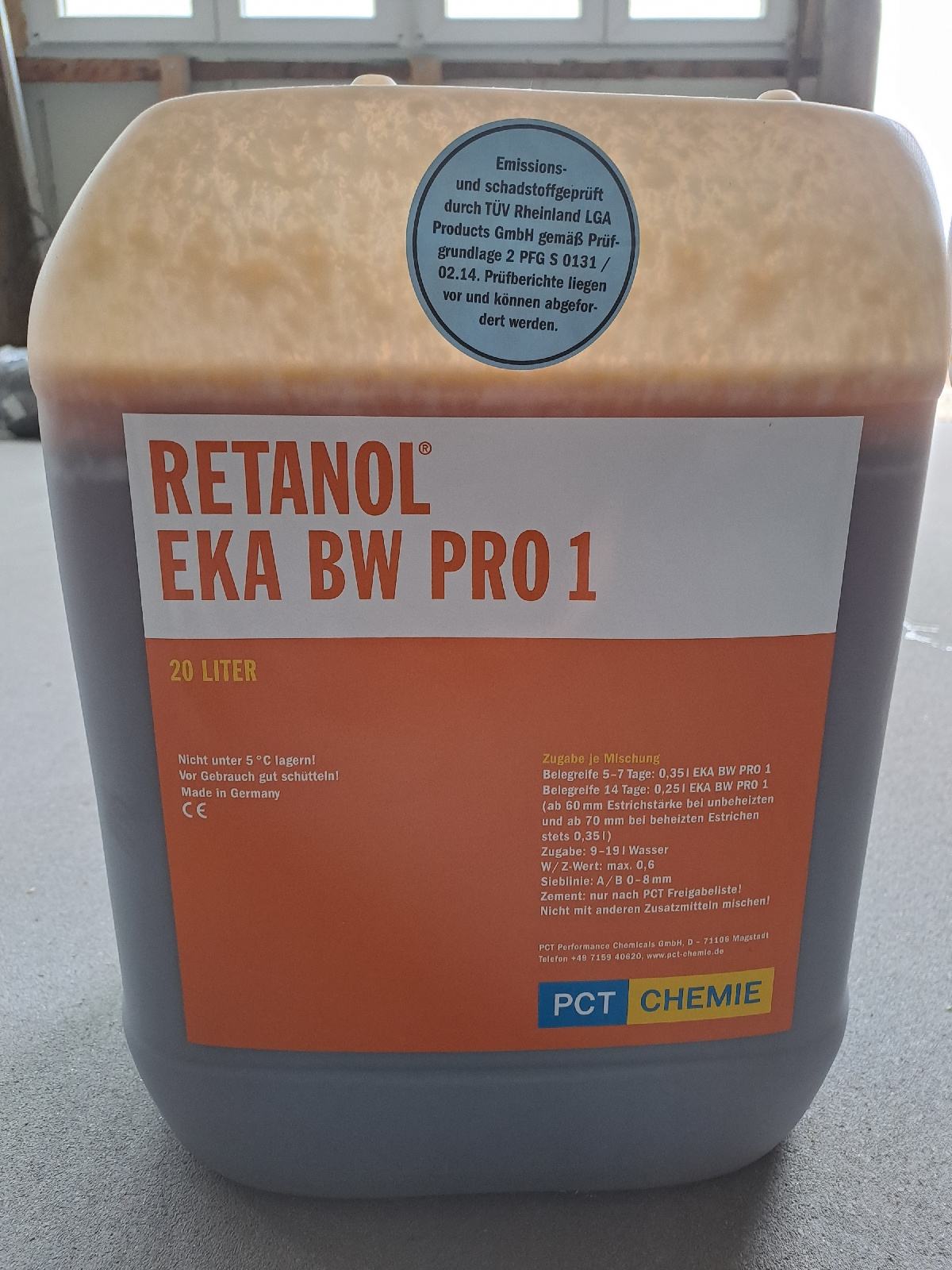 RETANOL 20L EKA BW PRO 1 ZA GLAZURE
