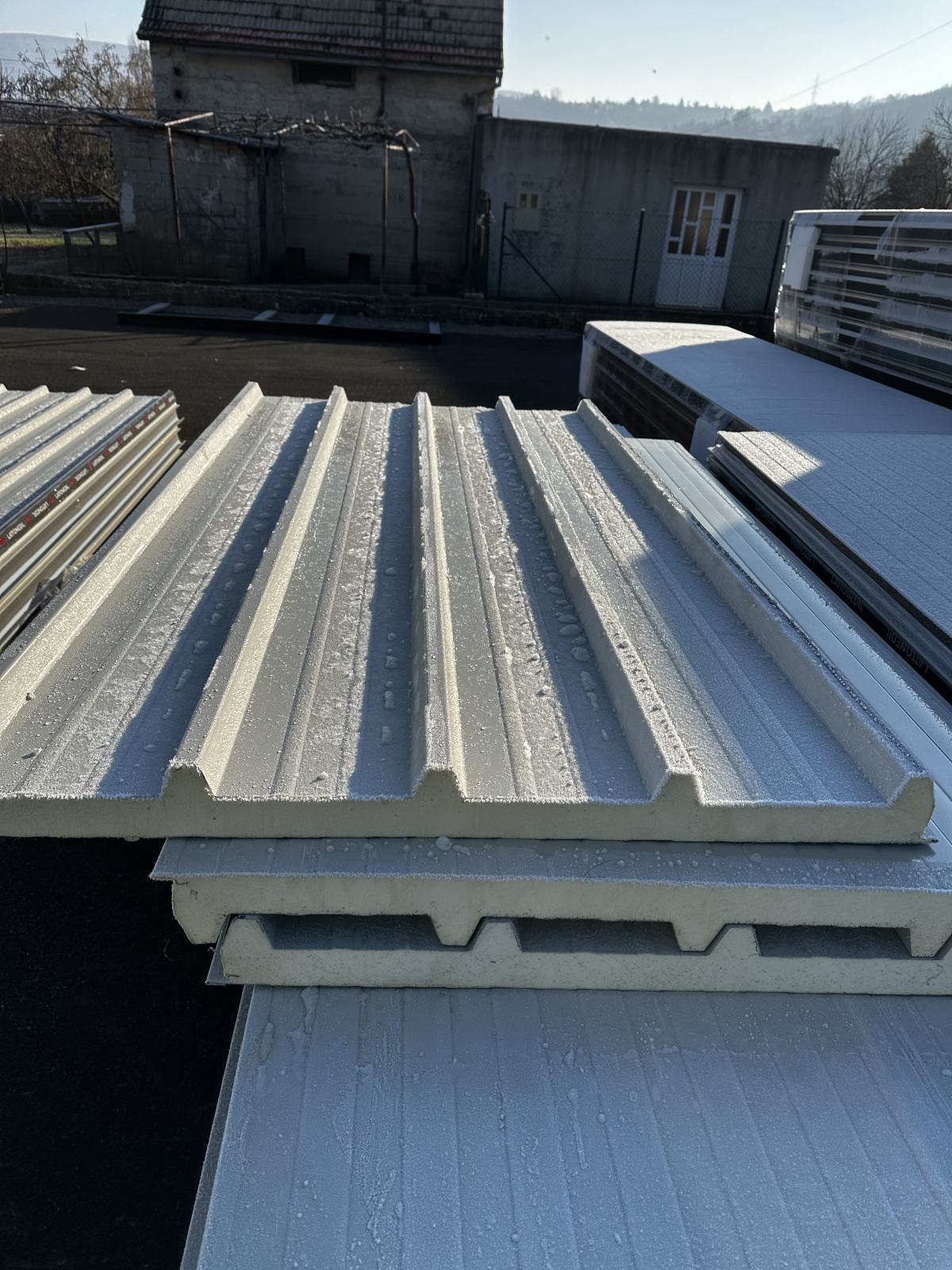 Sendvič paneli 3cm i 5 cm debljine bijela boja