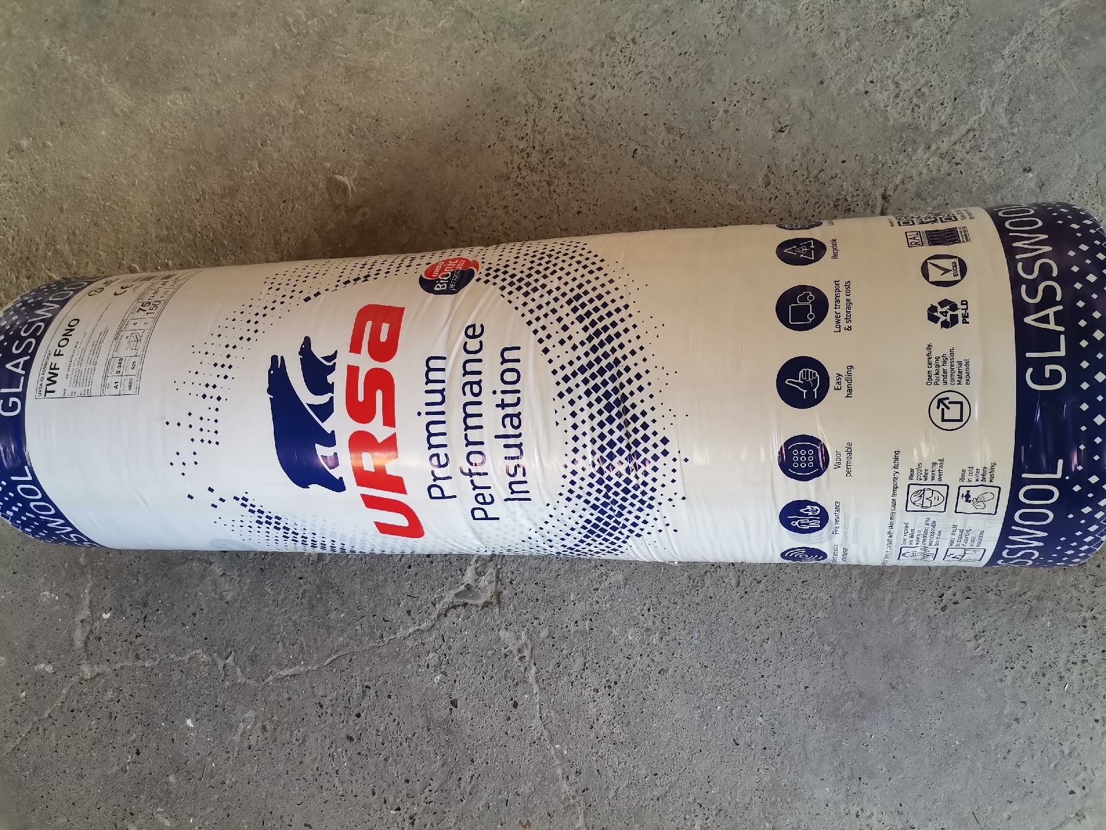 Staklena vuna TWF 5000x625x75