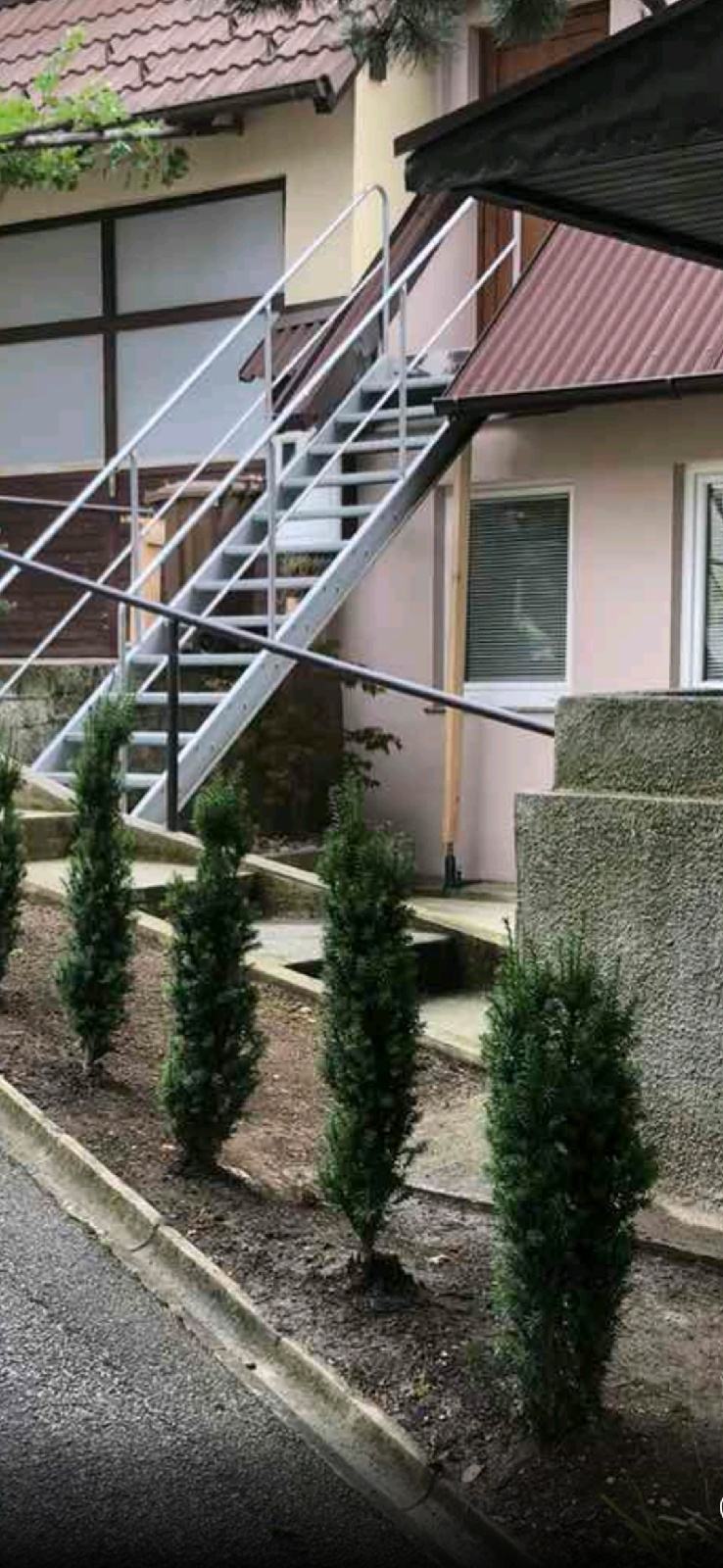 Vanjske stepenice galvanizirane