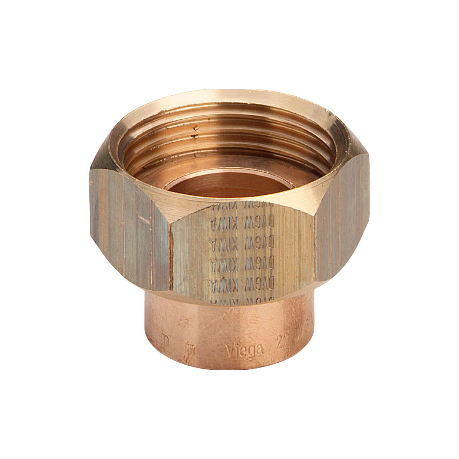 VIEGA Holenderska spojnica bronca (varenje) 22x1