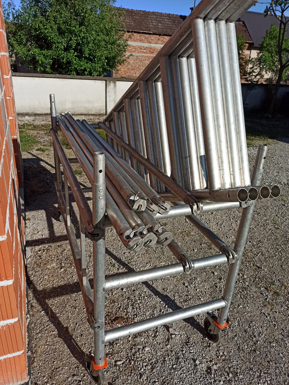 Aluminijska skela pokretna brzomontažna