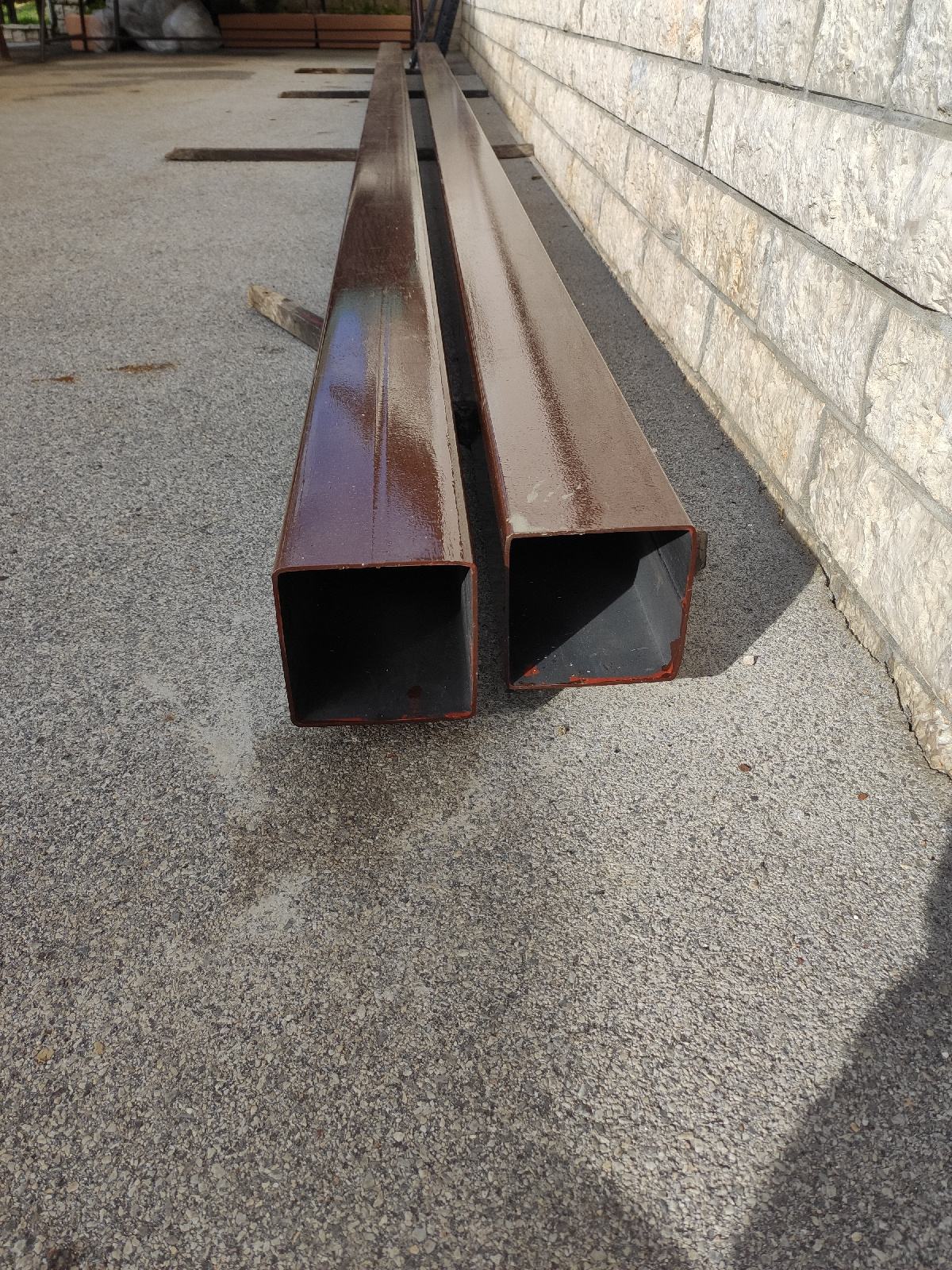 Čelične kvadratne cijevi 120x120mm novo