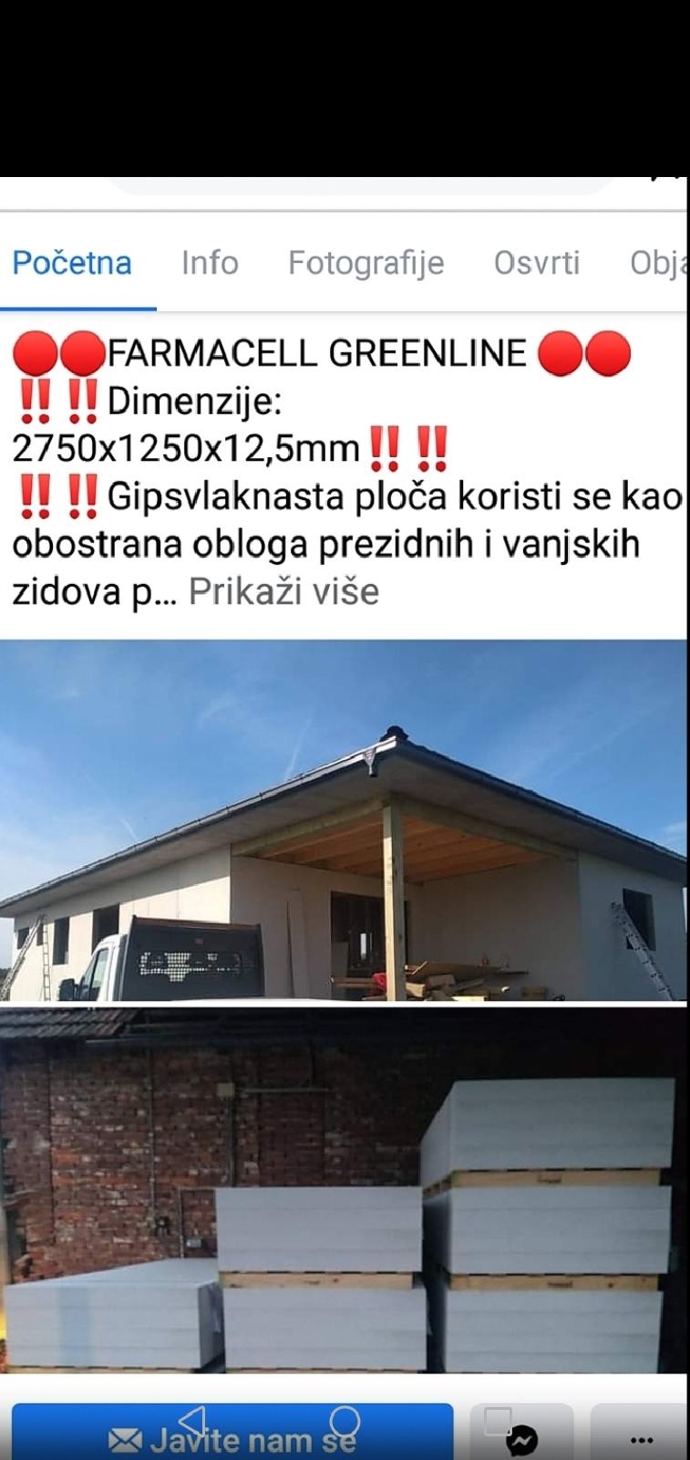 Fermacell cementne Greenline ploce