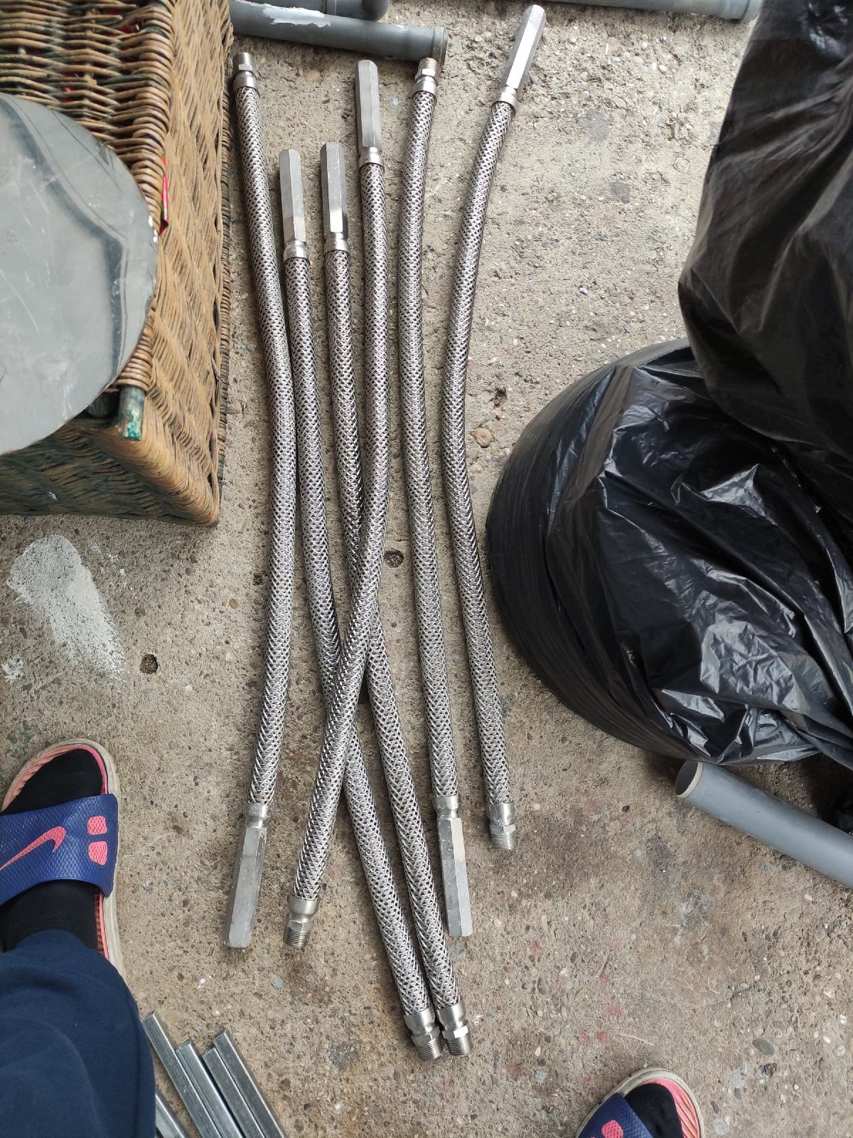 inox cijevi fleksibilne ojačane 100 cm