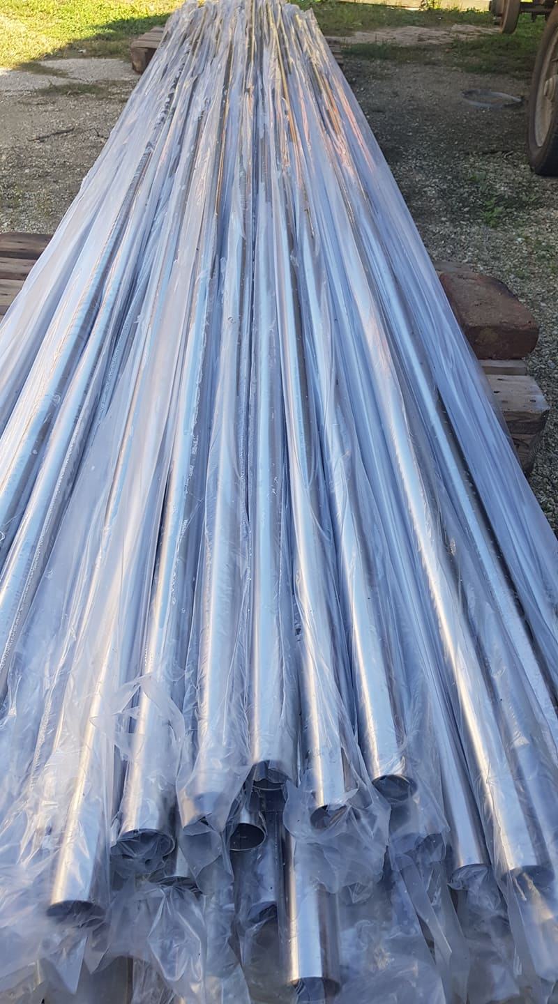 Inox cijevi za ograde i rukohvate fi40mm 6m dužina