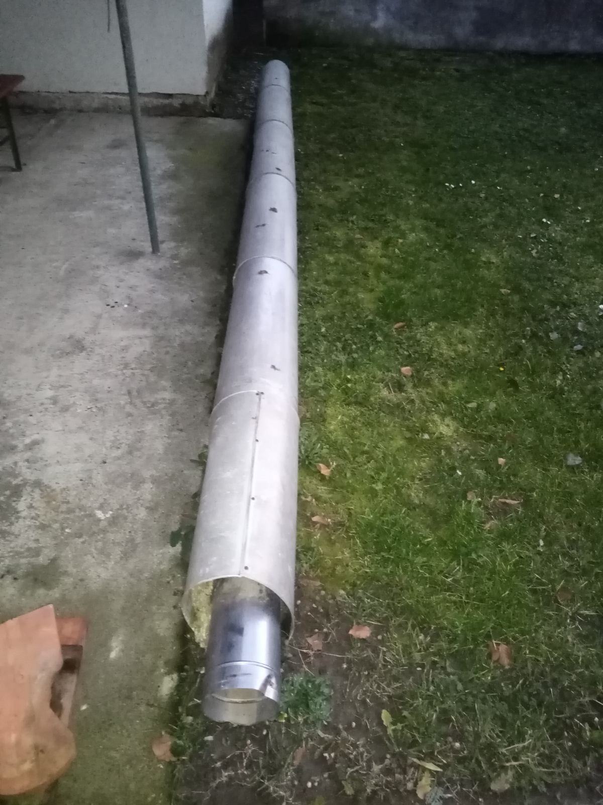 Inox izolirani dimnjak fi 160mm (6 metara)