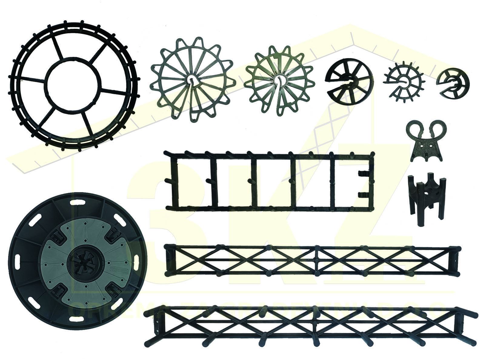 Plastični distanceri za mreže, zidove