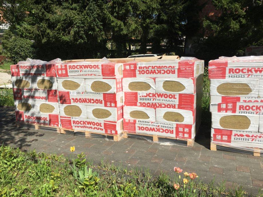 Vuna za fasadu Rockwool Frontrock Max Plus 40 m2 12cm