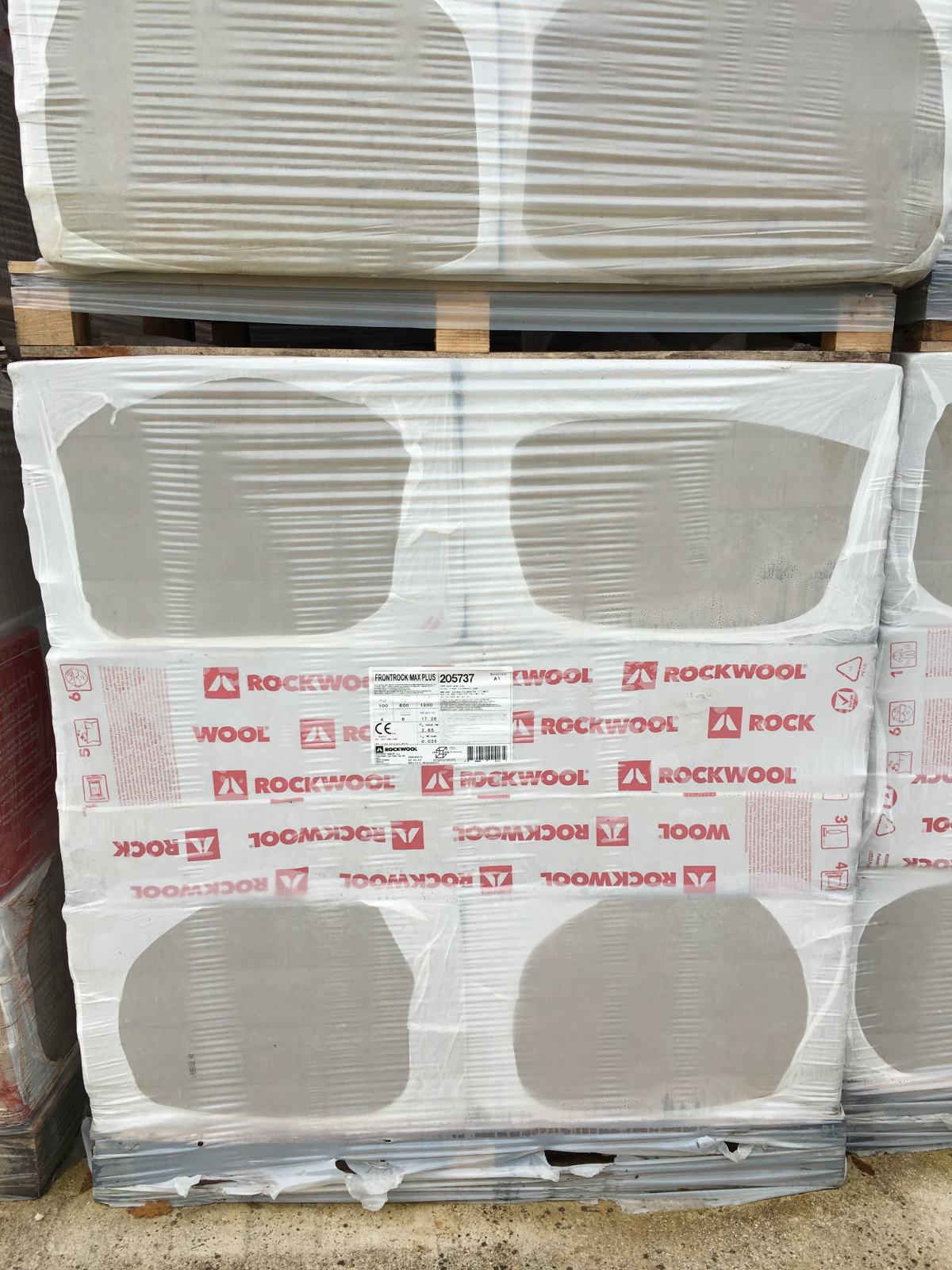 Rockwool FRONTROCK MAX PLUS kamena vuna u pločama debljine 8 i 10 cm