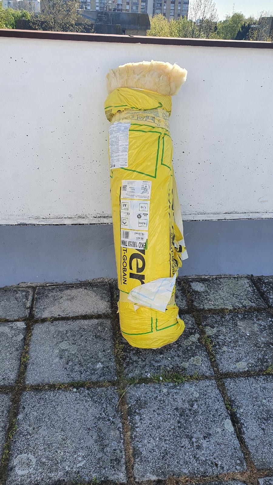 Staklena vuna Isover 30m2