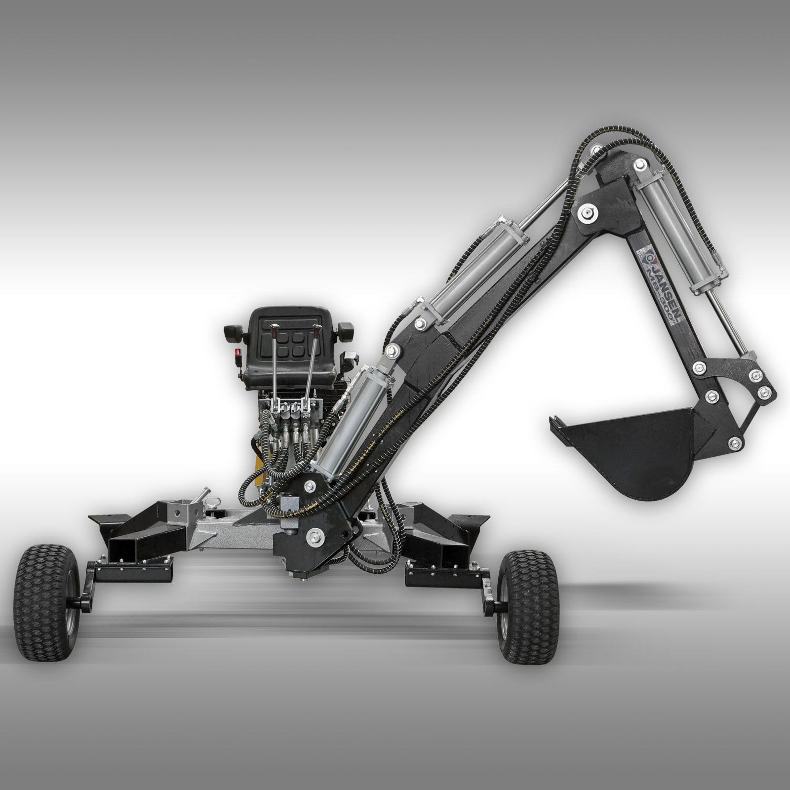 Priključni vučeni mikro bager Jansen MB-360