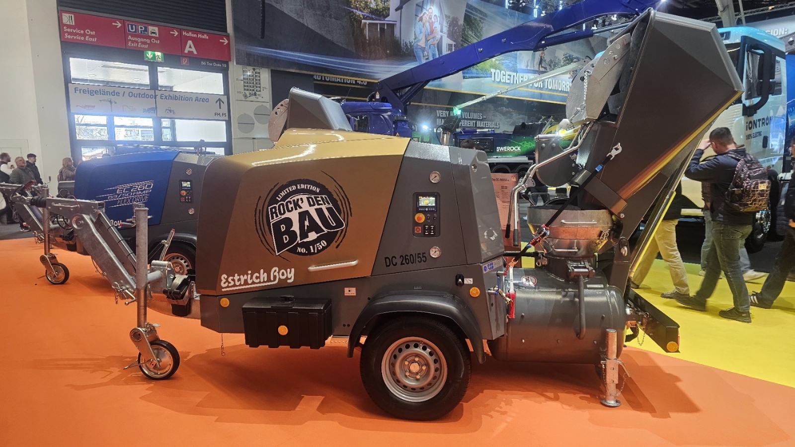 STROJ ZA GLAZURE Brinkmann EstrichBoy DC 260/45