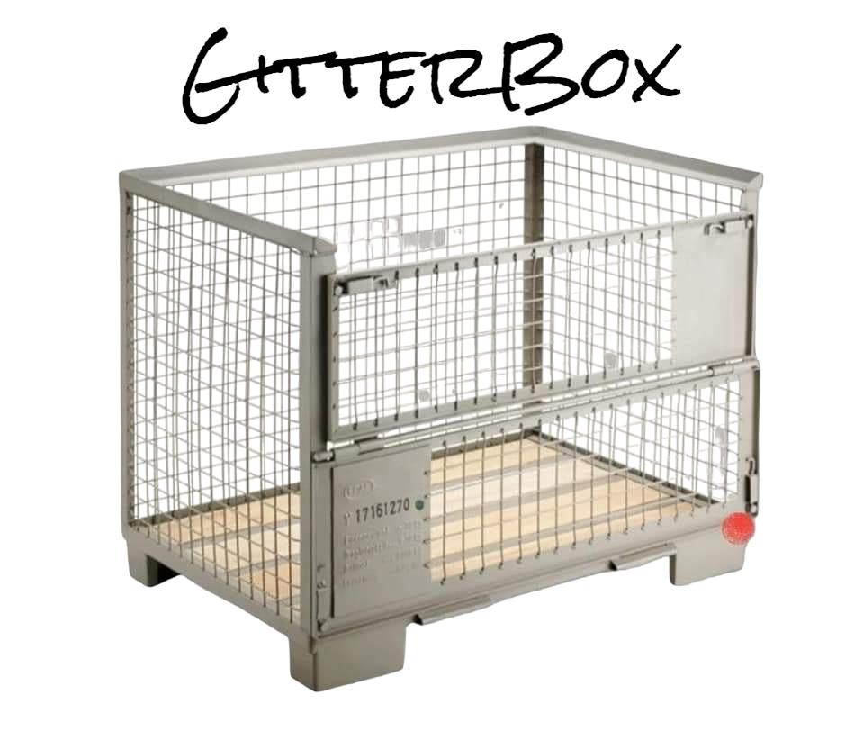 Gitterbox metalna paleta