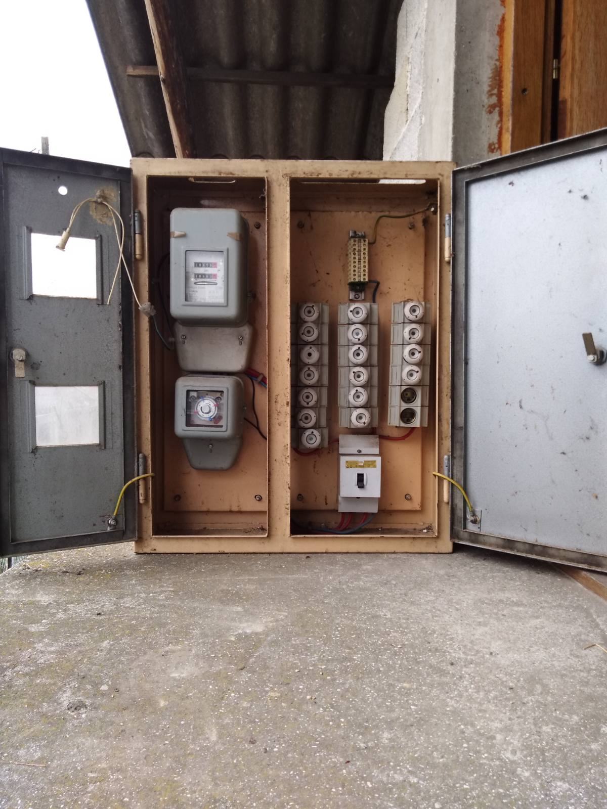 Ormarić za privremeni priključak struje na gradilištu