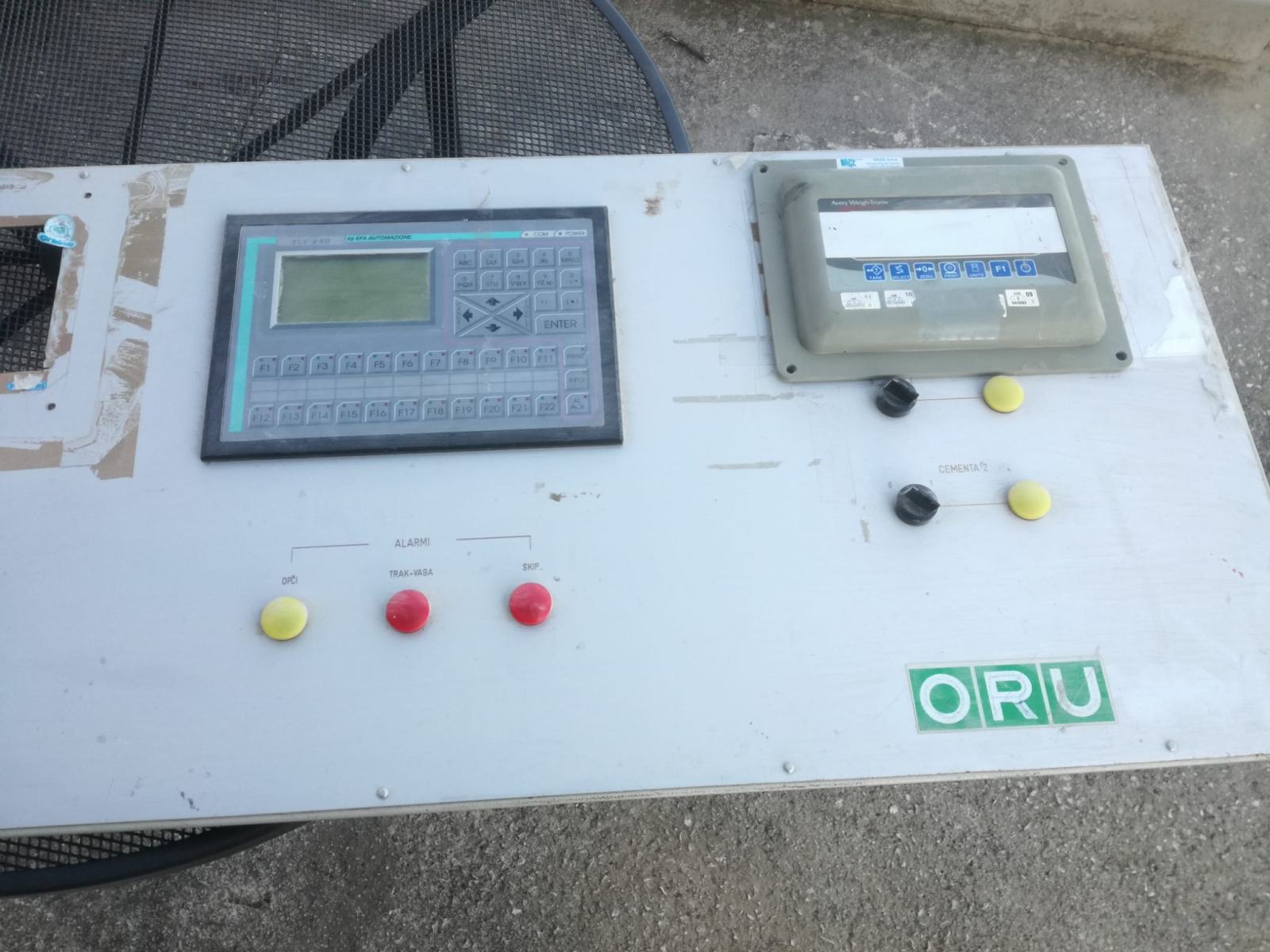 UPRAVLJAČKA PLOČA BETONARE ORU ROME CZ/24B