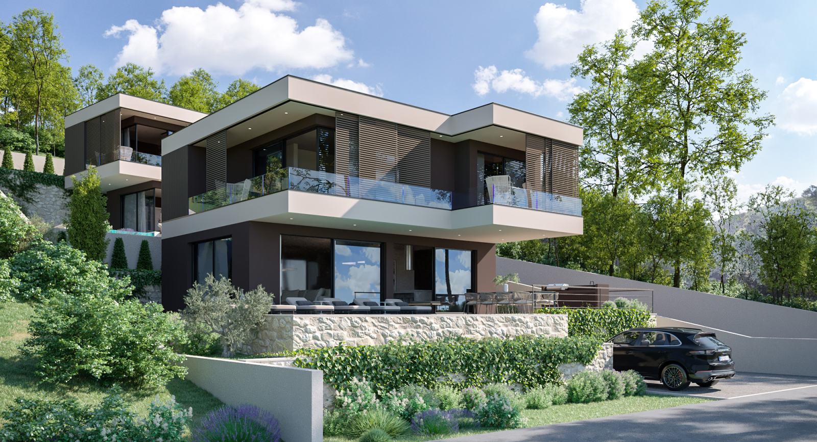 Gradnja po sistemu ključ u ruke, Labin, 800m2