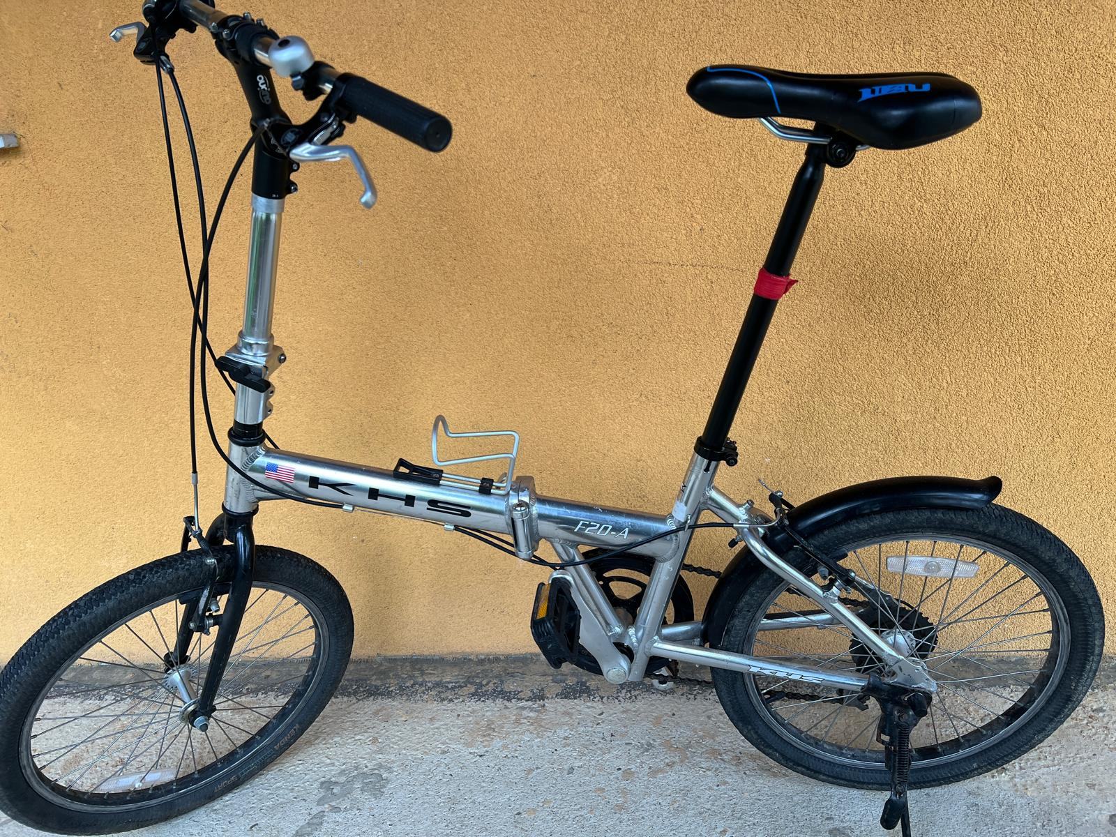 Preklopni Bicikl KHS F20-A - Aluminij - USA